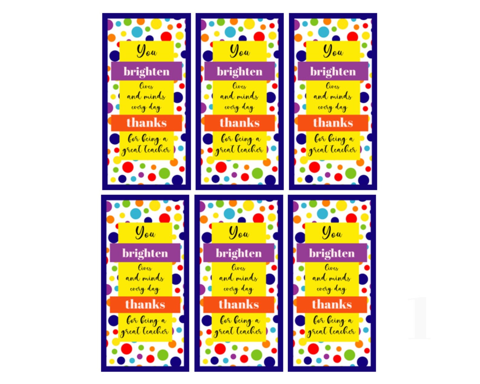 Editable Candy Appreciation Printables | Candy Tags | Thank You Candy ...