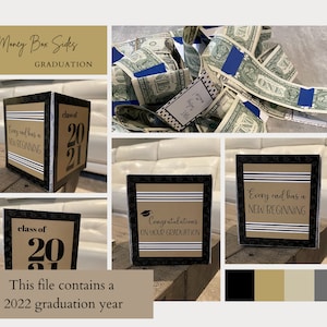 Graduation Money Box Printable Money Gift Ideas Graduation - Etsy