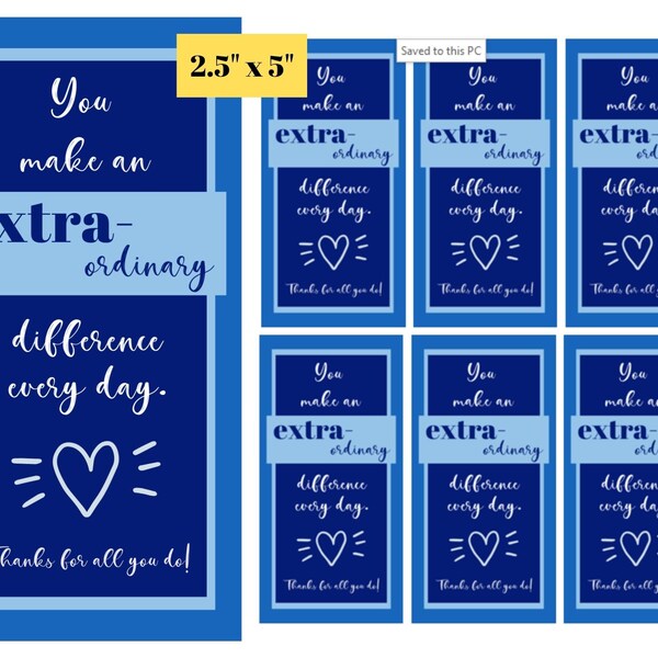 Extra Gum Thank You - Etsy