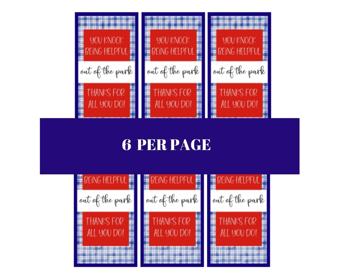 Candy Printable Tags Thank You Candy Tags Thank You Printable ...