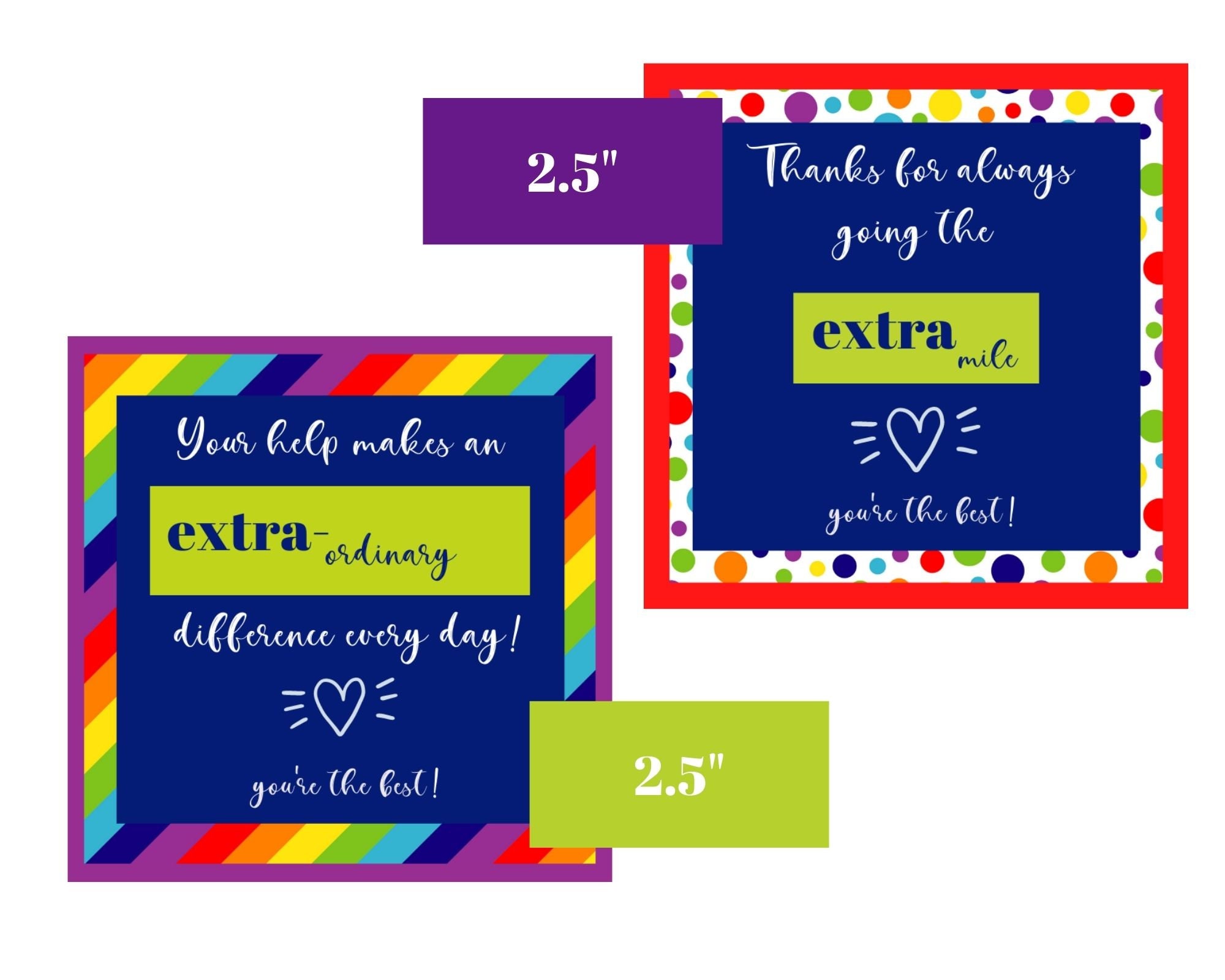 Candy Printable Tags | Thank You Candy Tags | Thank You Printable ...