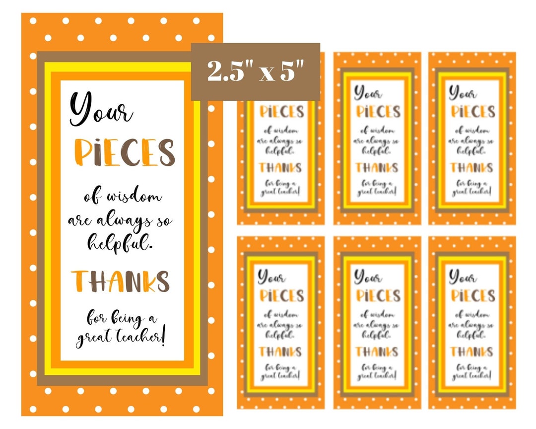 Candy Printable Tags Thank You Candy Tags Thank You Printable ...