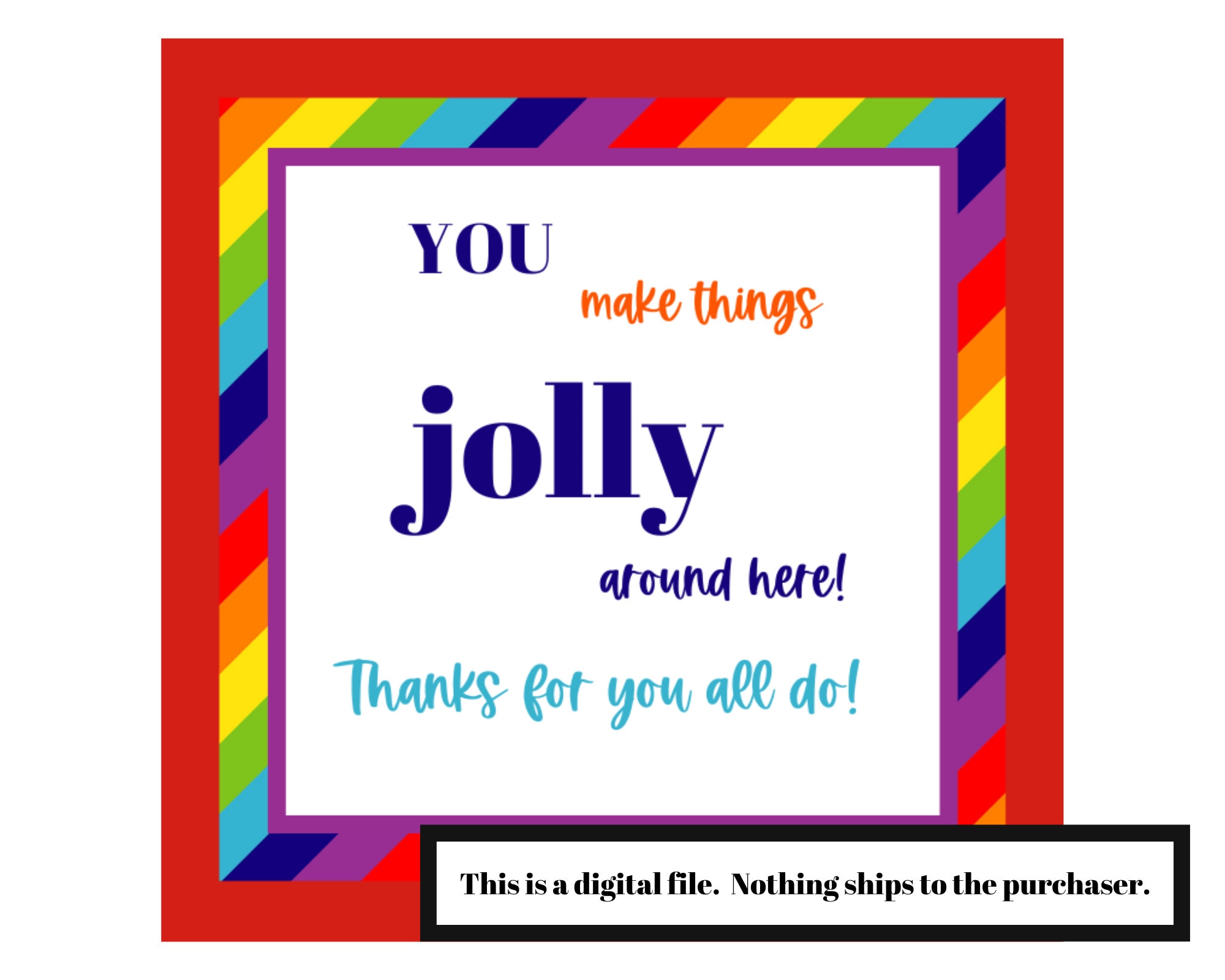 Candy Printable Tags | Thank You Candy Tags | Thank You Printable ...