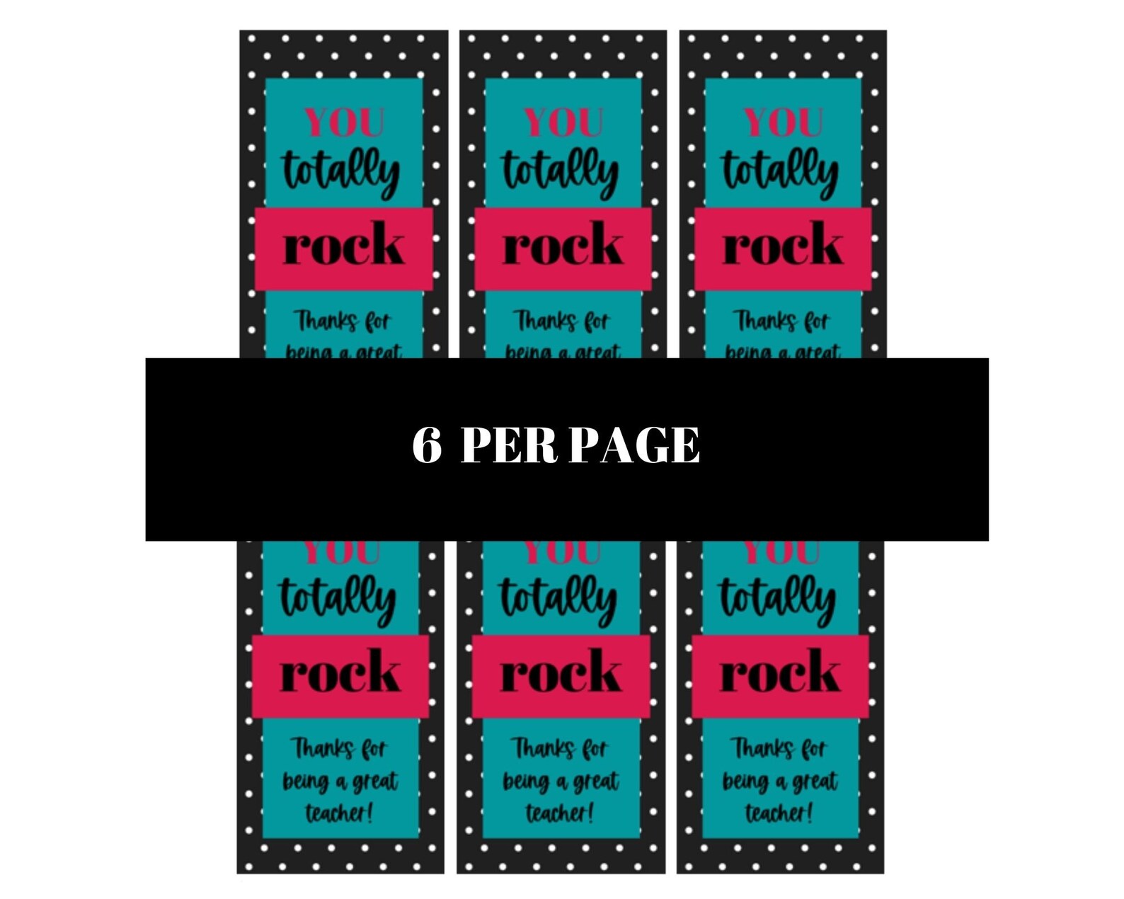 Candy Printable Tags | Thank You Candy Tags | Thank You Printable ...