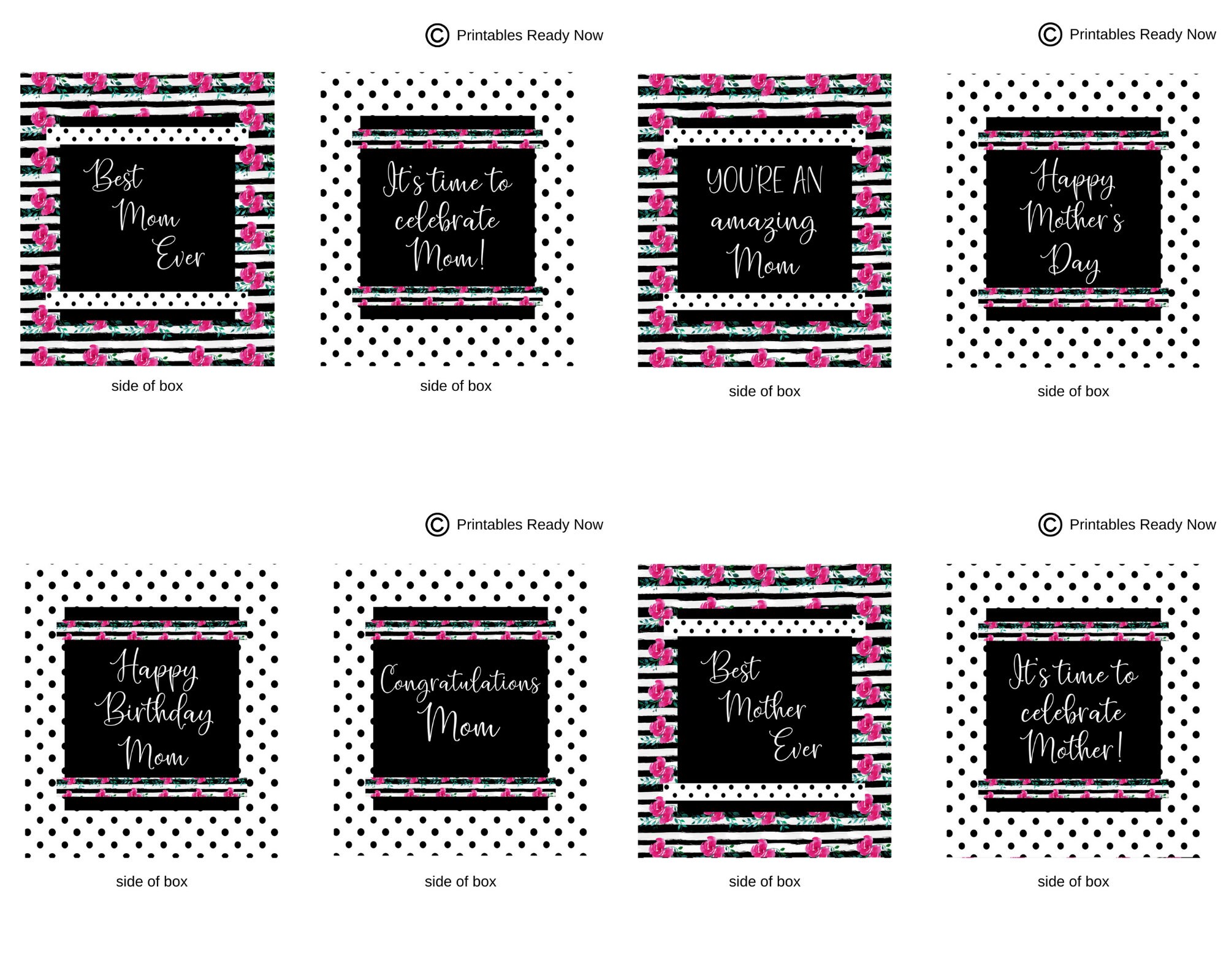 Mom Money Roll Gift Printable | Money Gift Ideas | Birthday Gifts ...