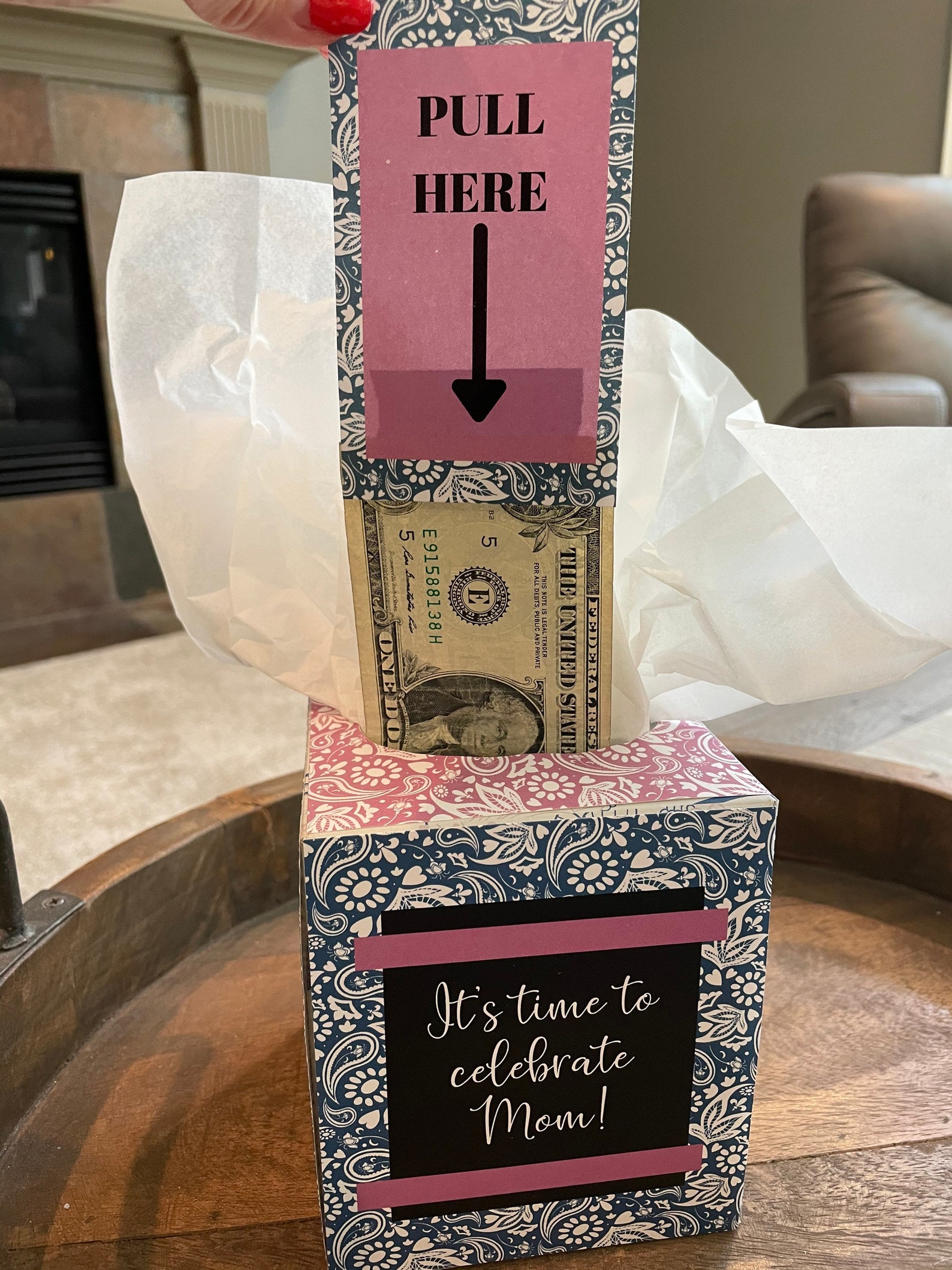 Mom Money Roll Gift Printable Money Gift Ideas Birthday Gifts Mother's ...