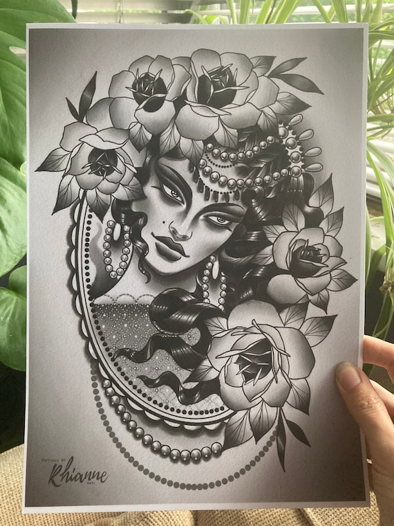 Gypsy Rose Tattoo Art