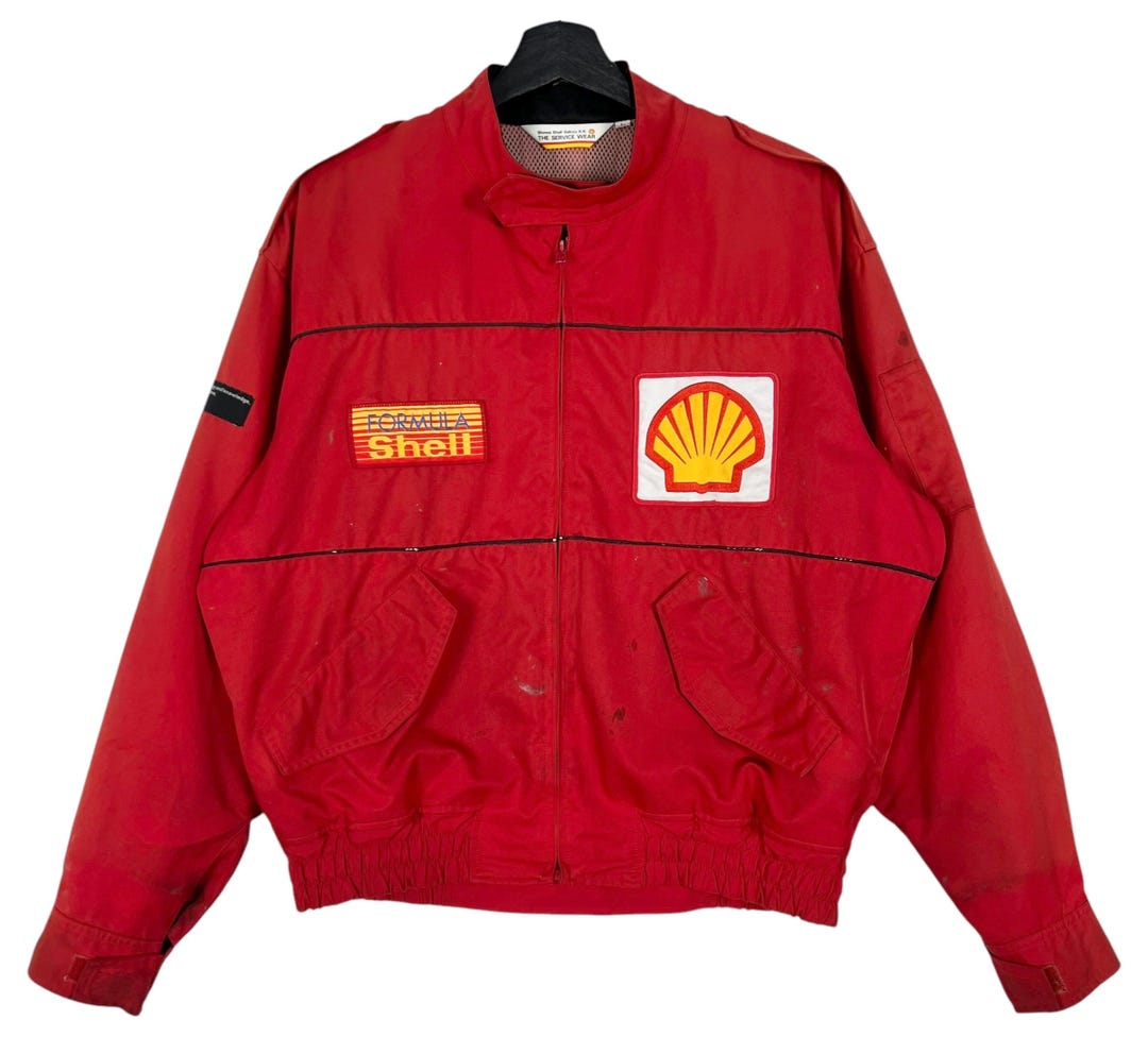 Vintage Ferrari Shell Formula 1 Racing Work Jacket - Etsy