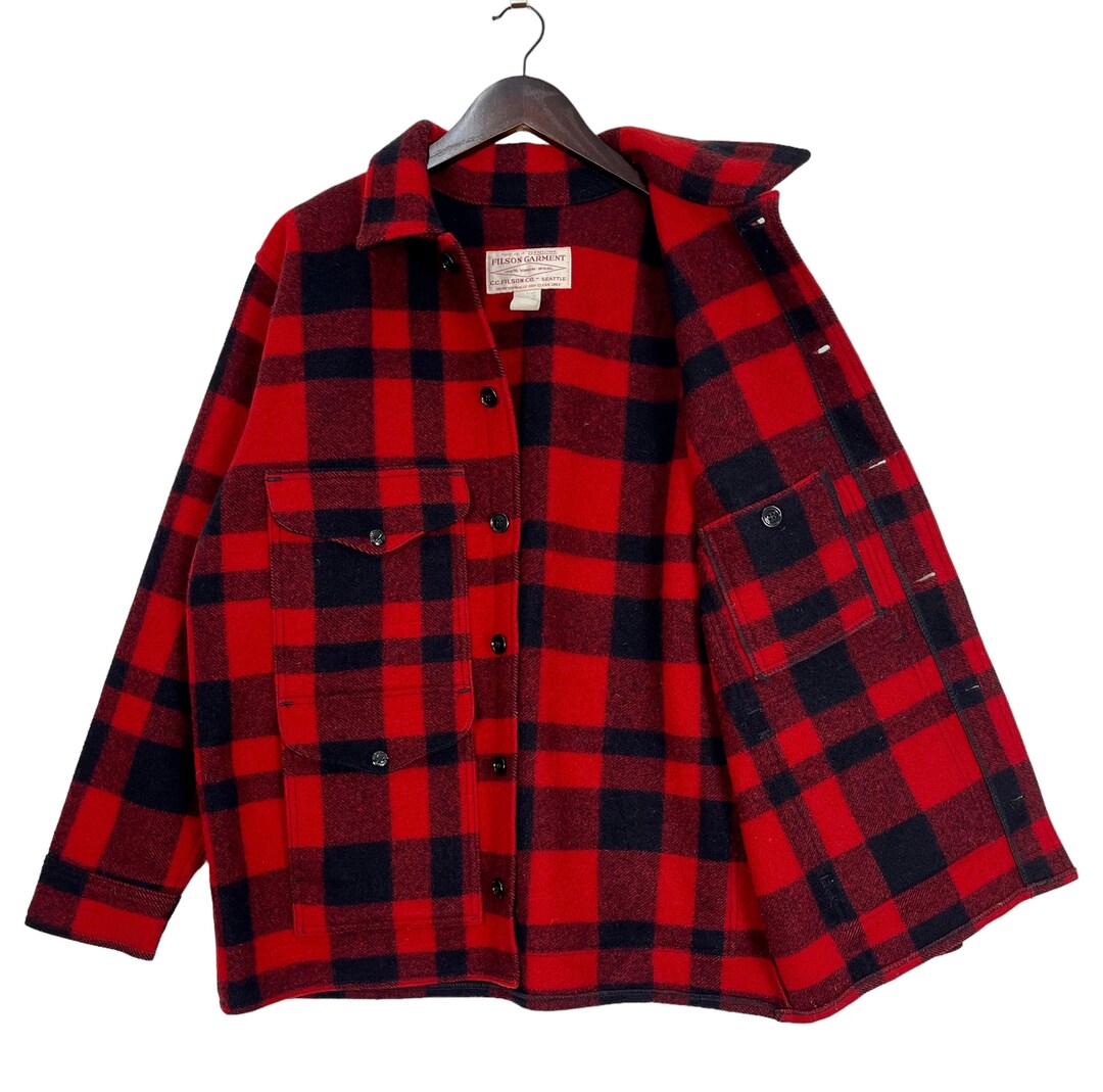 80s Vintage Filson Makinaw Cruiser Wool Jacket - Etsy