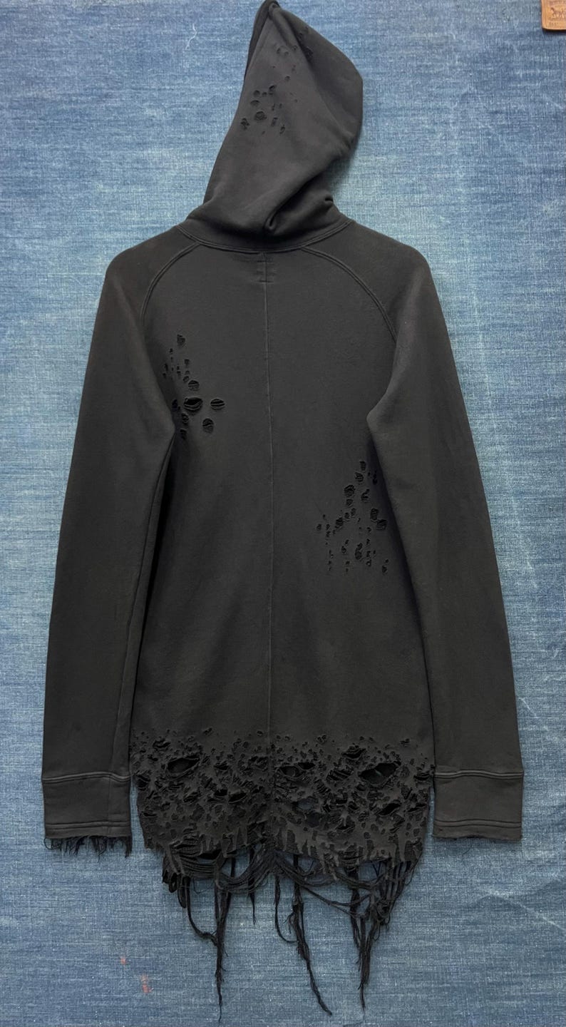 Semantic Design Ripped Jacket - Etsy