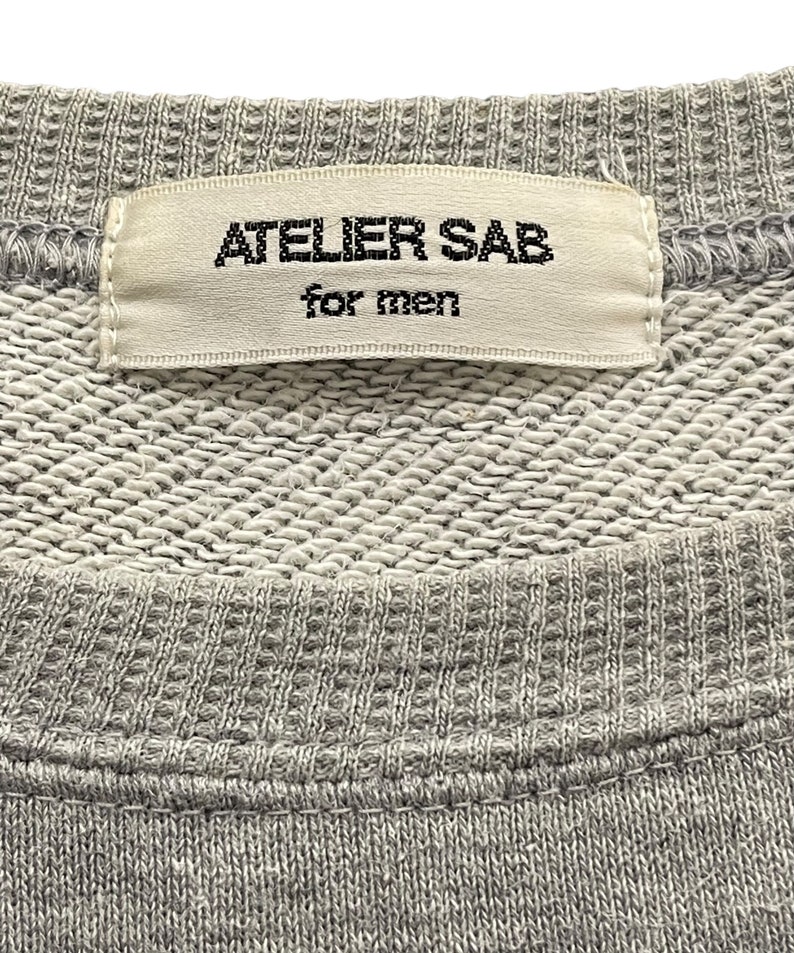 Vintage Distressed Atelier Sab Sweatshirt - Etsy