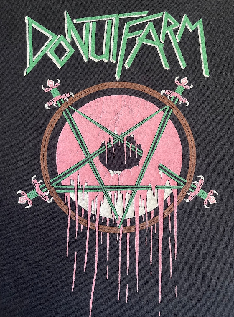 Vintage Slayer X Donut Farm - Etsy