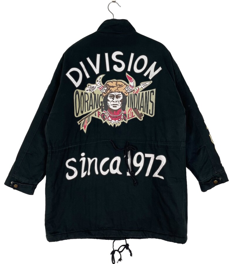 Vintage NFL Oorang Indians Football Team Parka Jacket - Etsy