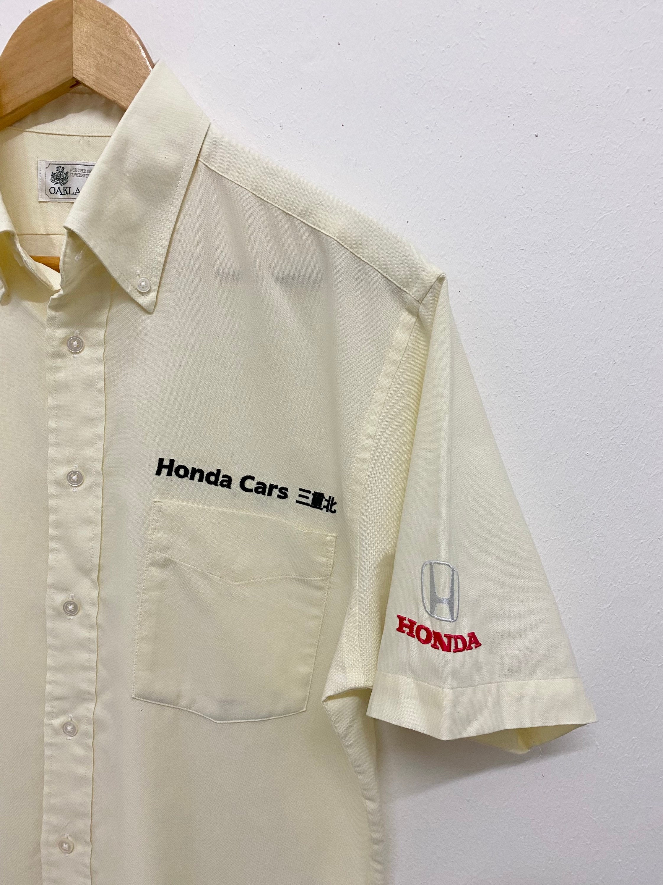 Vintage Honda Racing Button Down Shirt - Etsy