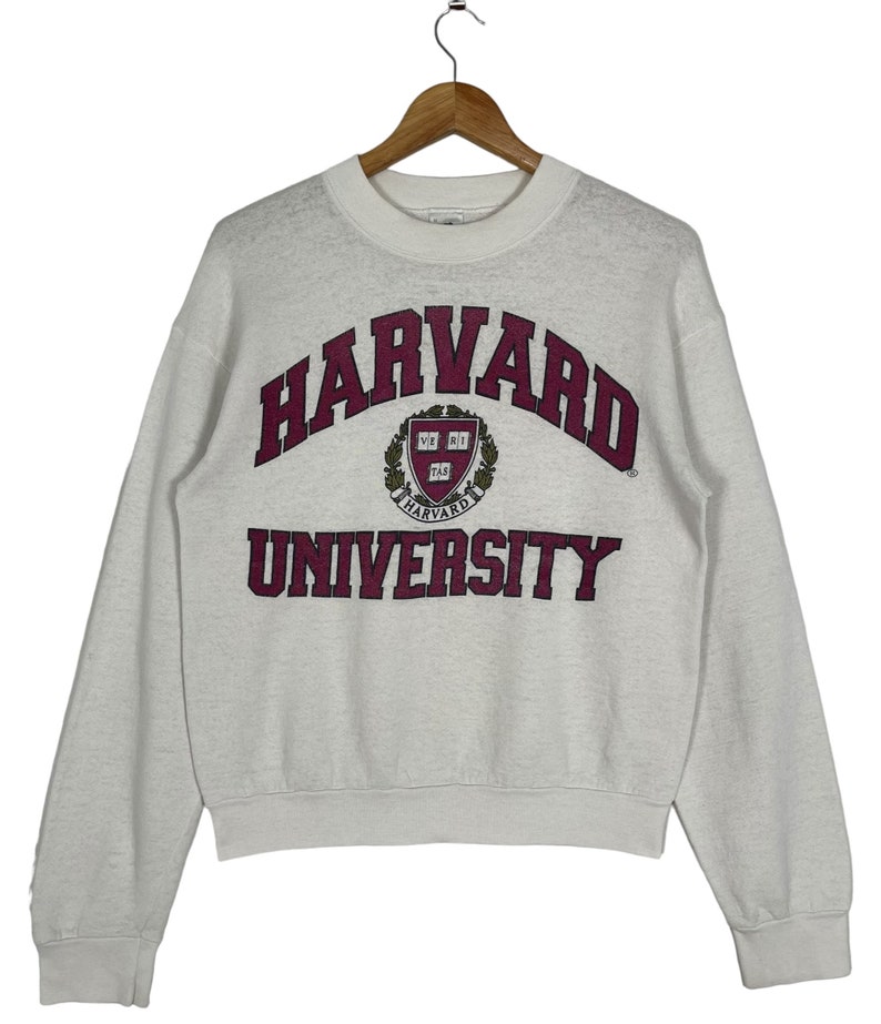 90s Vintage Harvard University Sweatshirt - Etsy