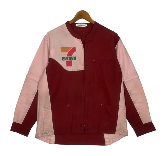 Vintage Distressed 7Eleven Uniform Jacket - Gem