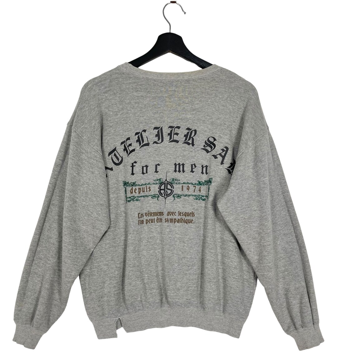 Vintage Distressed Atelier Sab Sweatshirt - Etsy