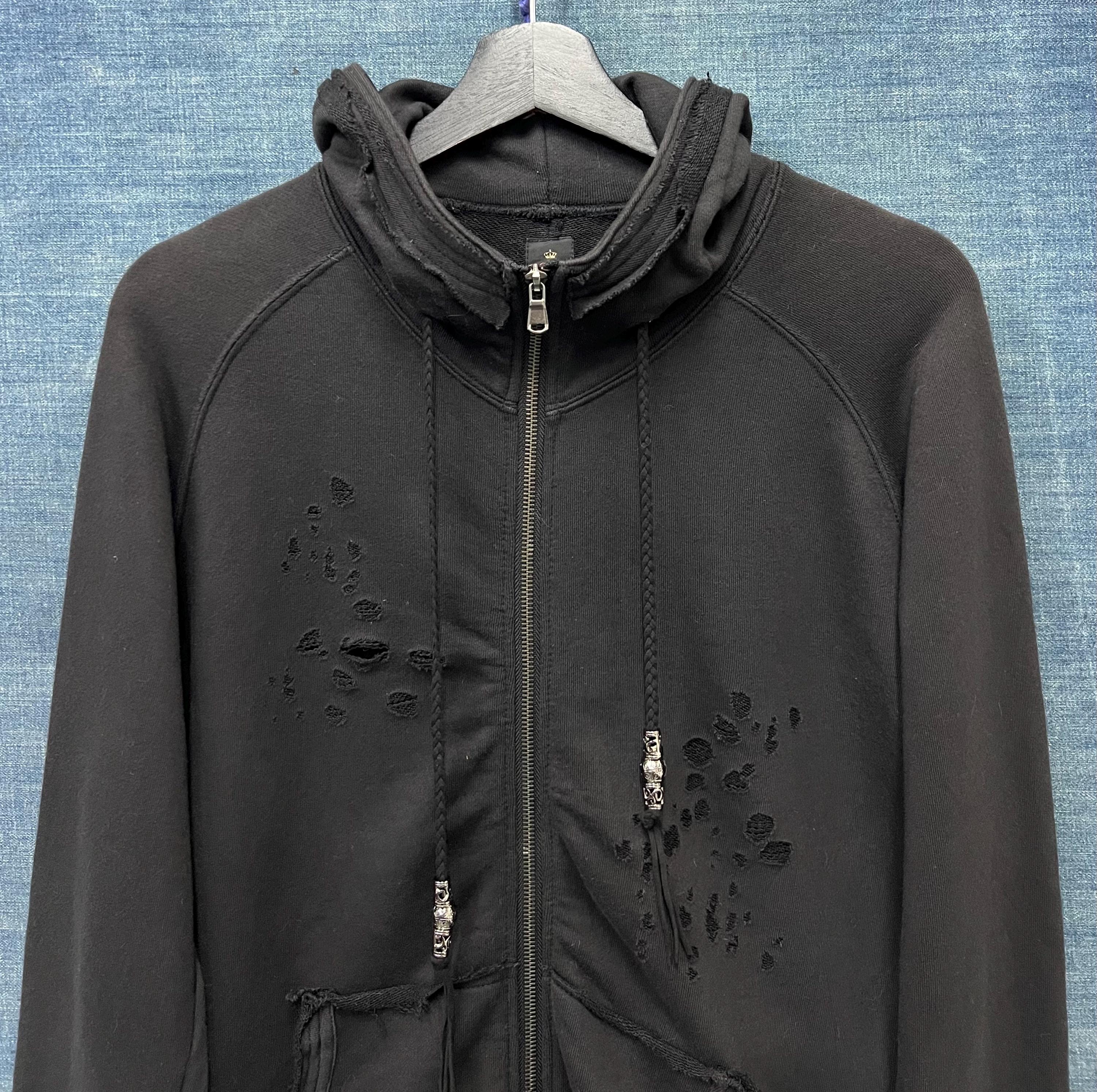 Semantic Design Ripped Jacket - Etsy