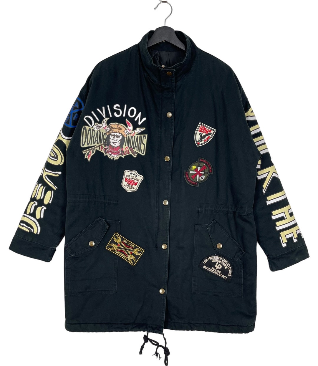 Vintage NFL Oorang Indians Football Team Parka Jacket - Etsy