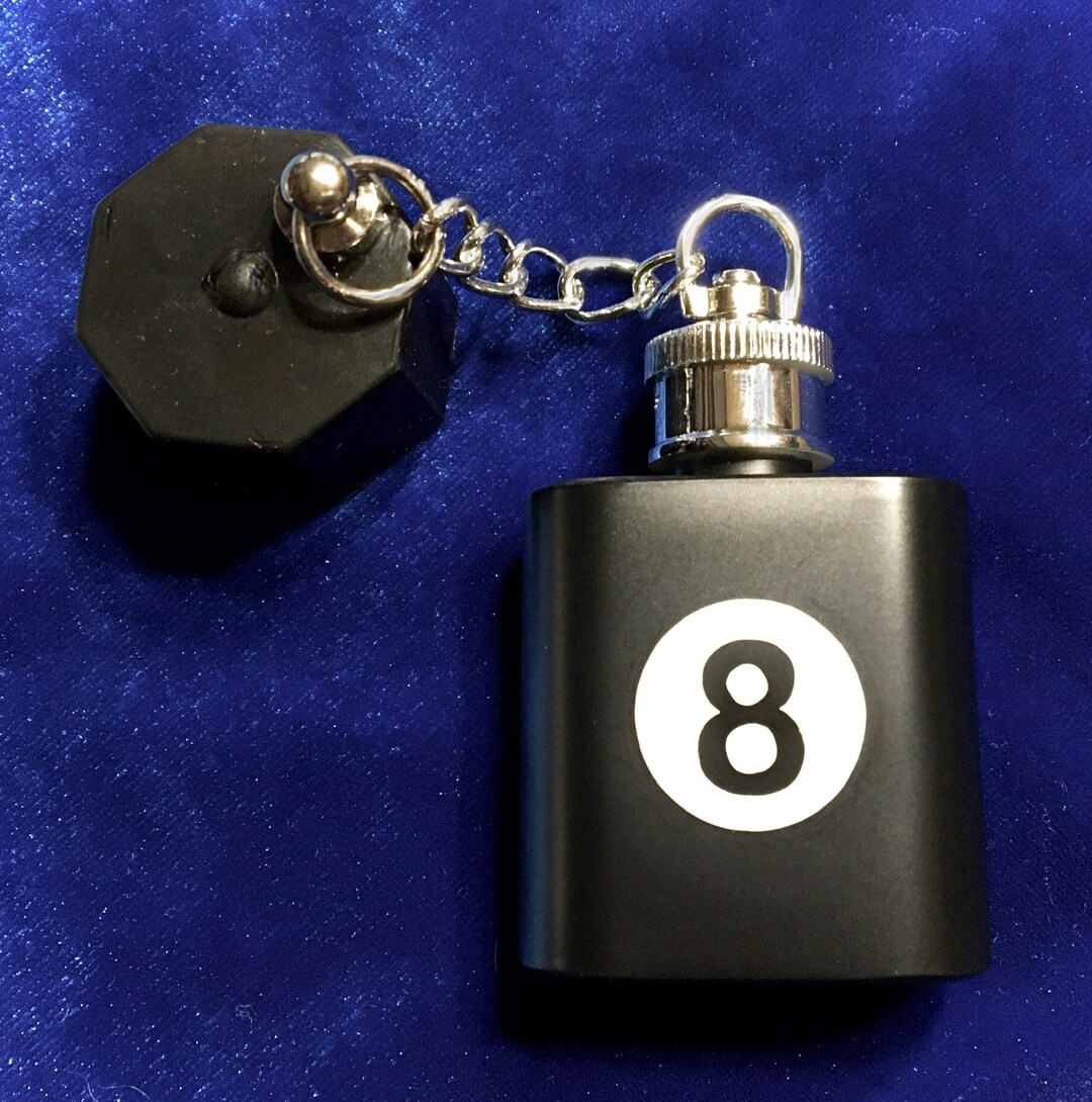 Mini Flask Chalk Holder Pool, Billiards, Pool Chalker, Pool Player ...