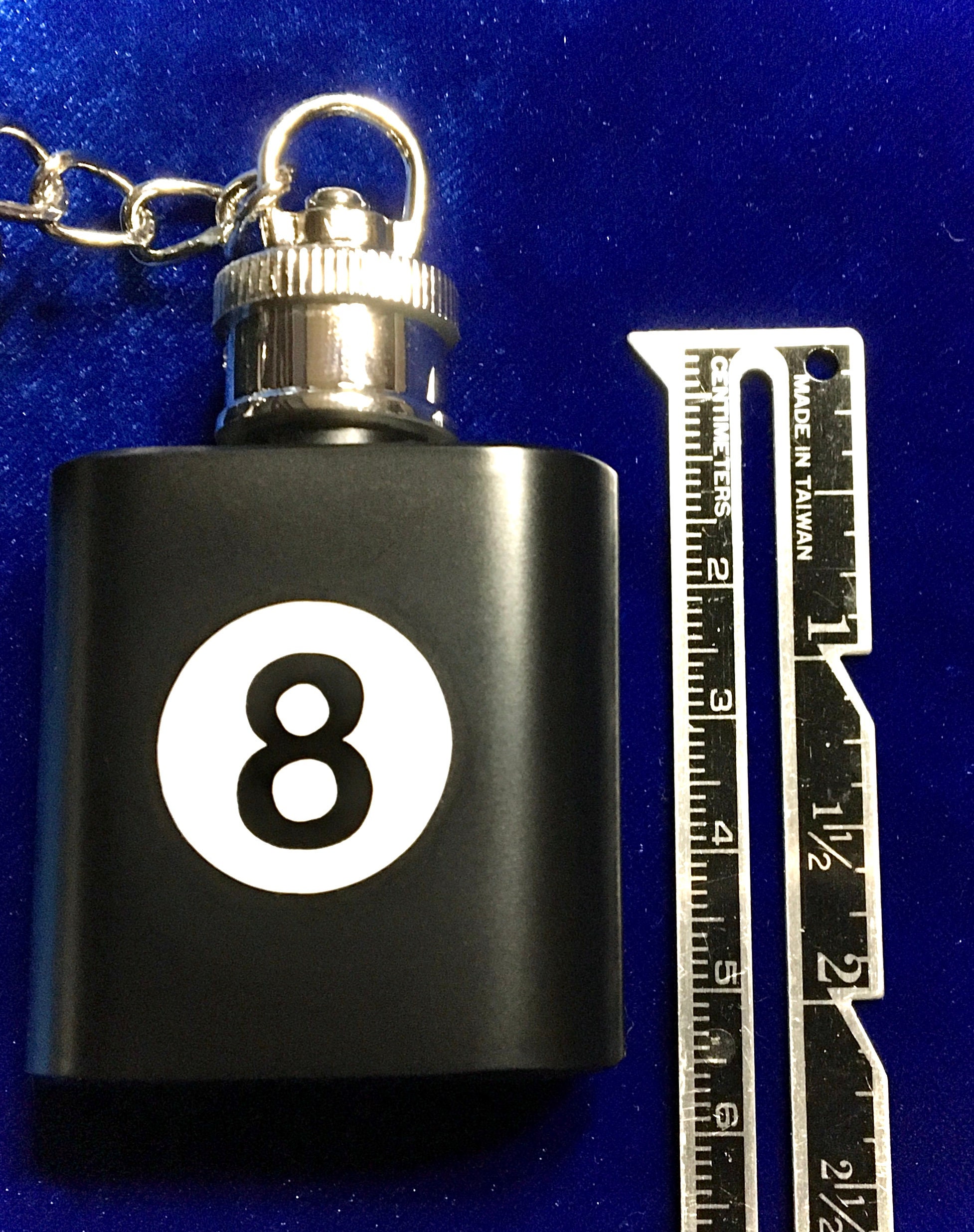 Mini Flask Chalk Holder Pool, Billiards, Pool Chalker, Pool Player ...