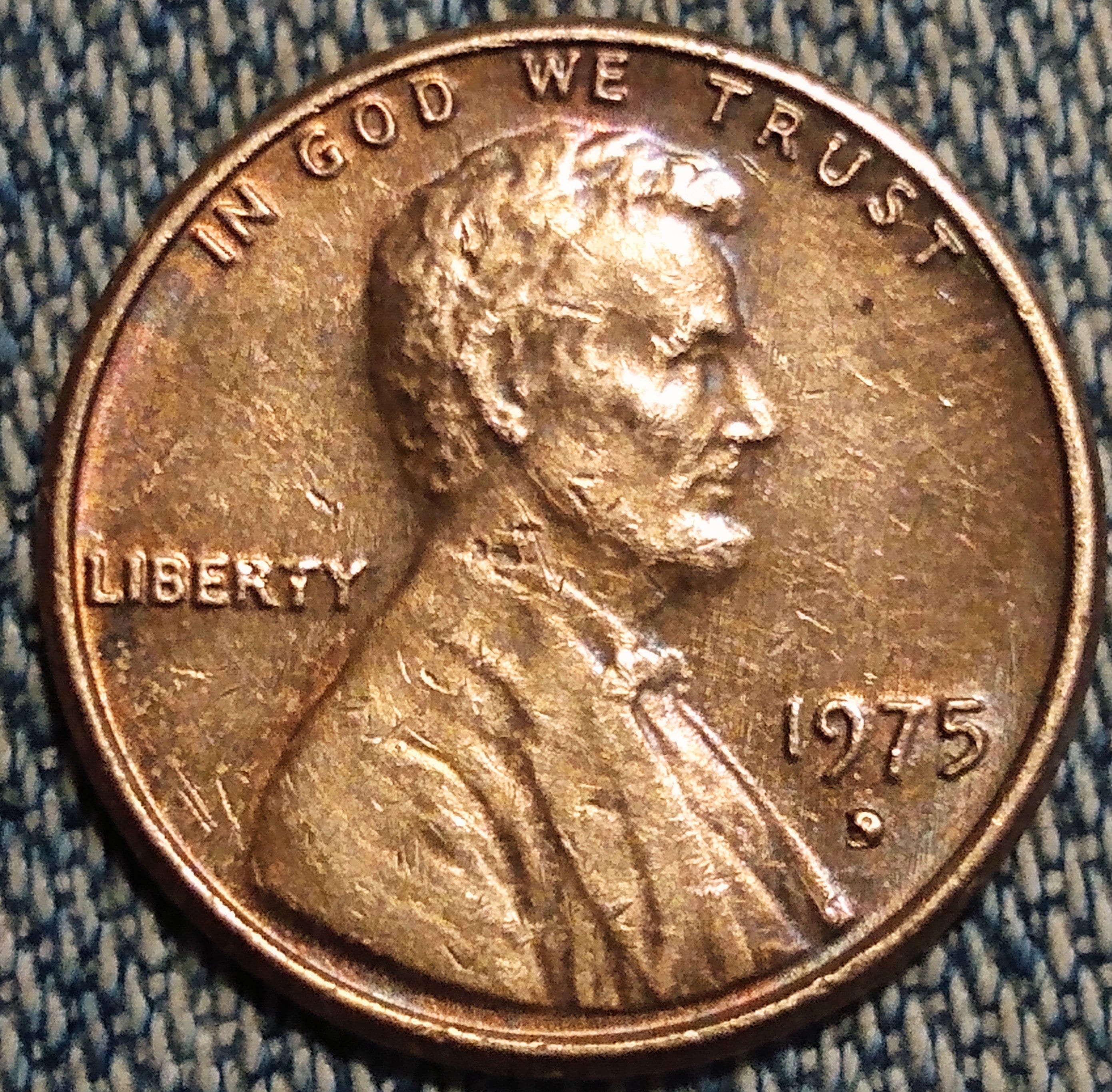 1975 Lincoln Memorial Cent Penny D Over S Mint Mark Error - Etsy