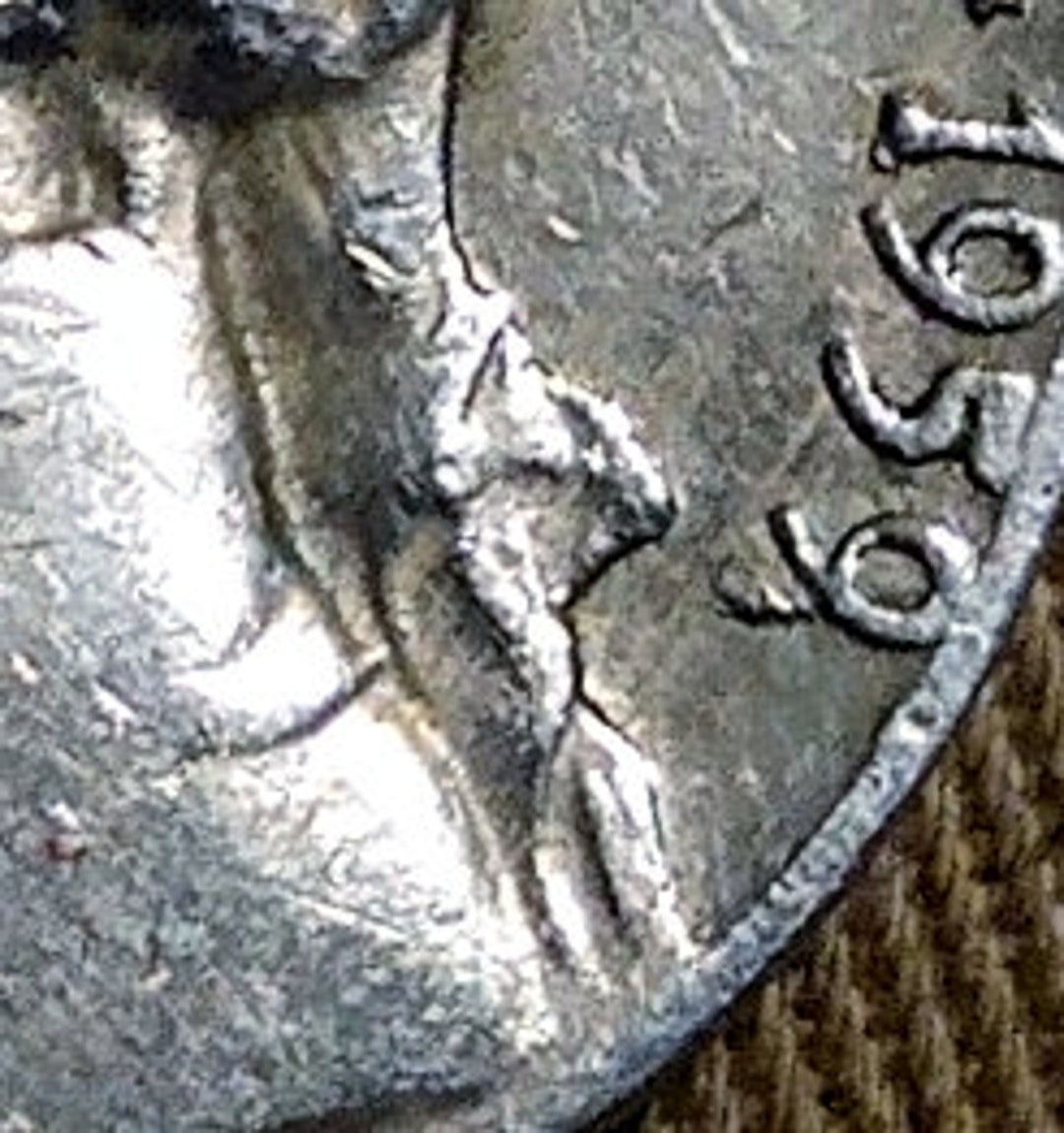 1959 D Jefferson Nickel Error Coin - Etsy