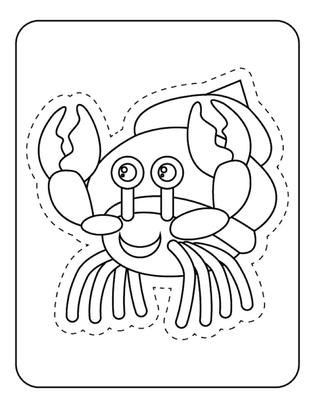 Kids Coloring Sheets- Kids Coloring Book- PDF Download- Scissor Skills ...