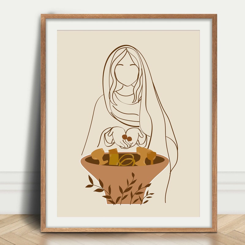 Christian Line Art - Etsy