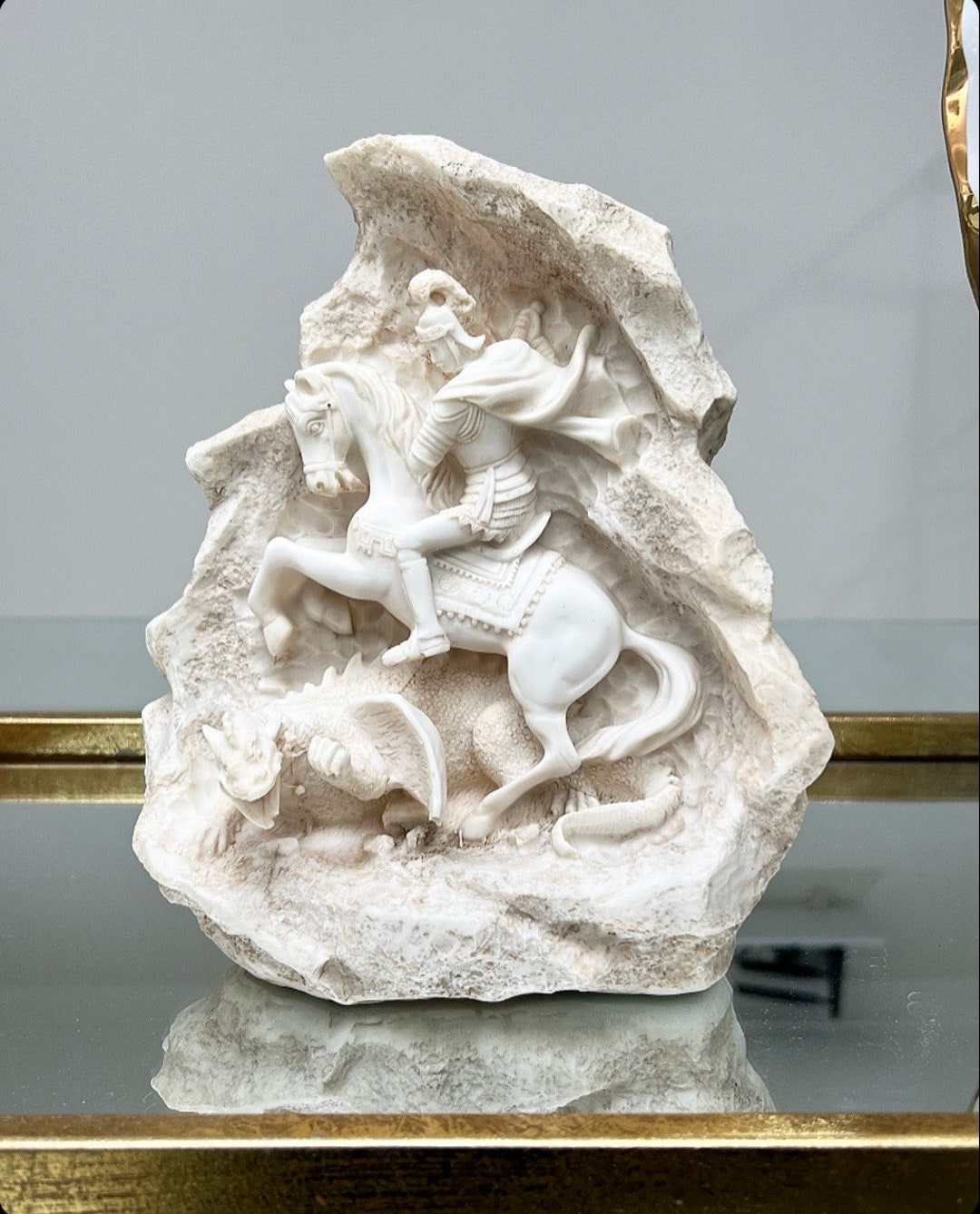 Saint George Statue | Religious Statue | Christening Bomboniere ...