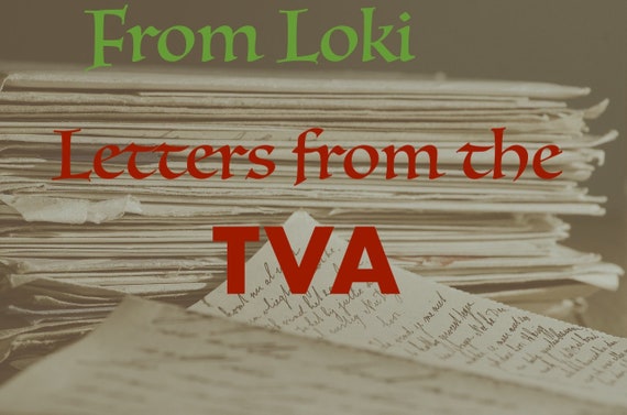 From Loki letters From the Tva | Etsy