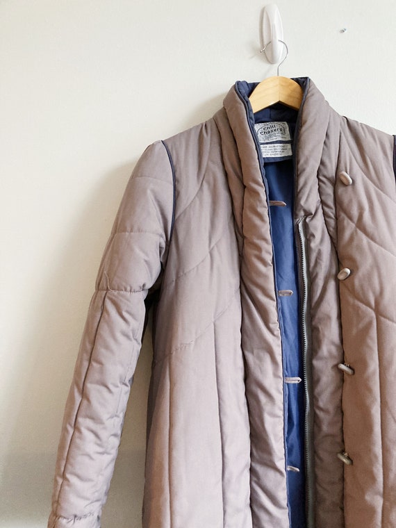 Chill Chasers Vintage 70s Long Winter Coat (M) - Gem