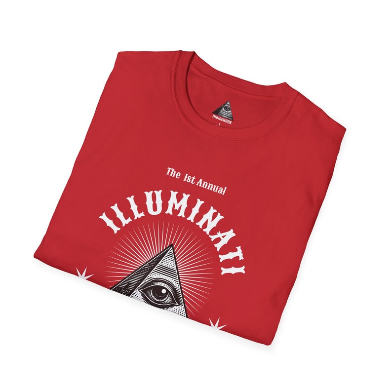 Illuminati Picnic T-shirt: Urban Graphic Custom Tees - Etsy