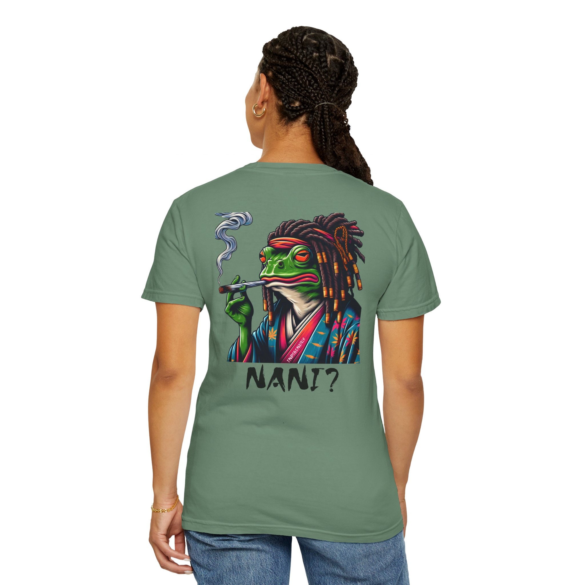 Indigenous Designs "nani?" Anime Inspired Custom Graphic Funny Men and ...