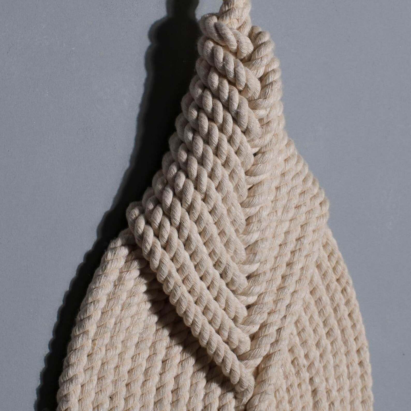 Pipa Knot Inspired Minimal Macrame Modern Macrame Wall Hang - Etsy