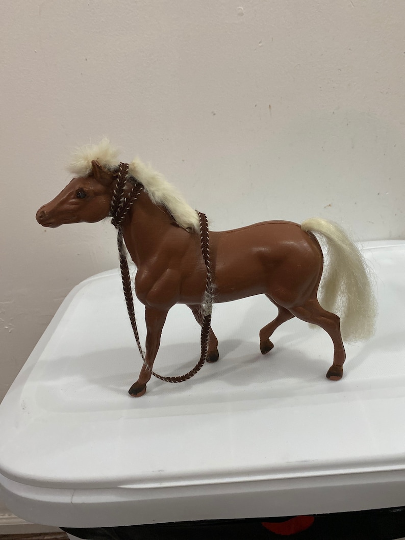 Vintage 70s Plastic Horse - Etsy