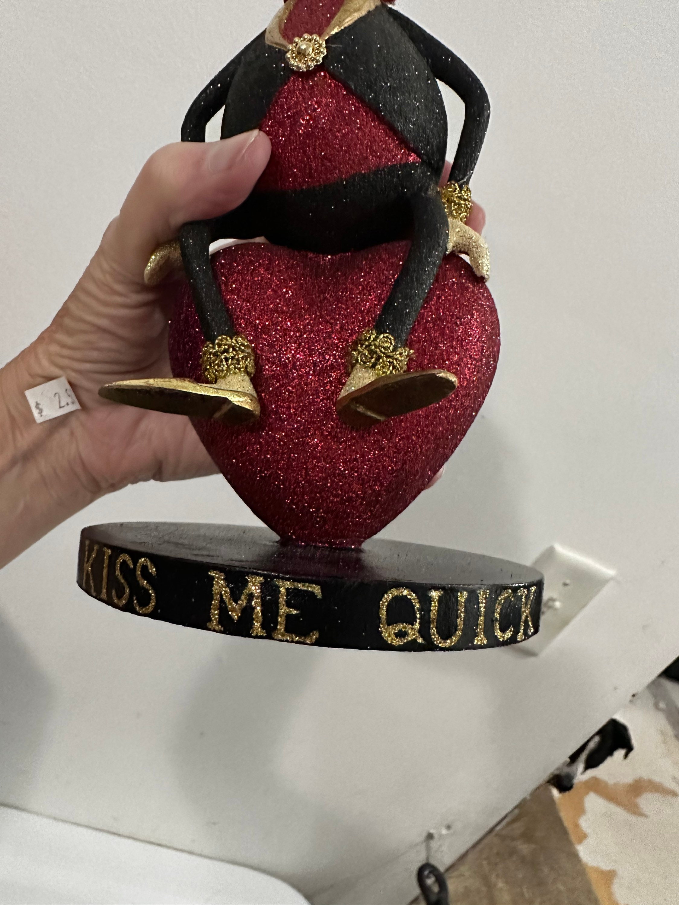 Vintage Kiss Me Quick Frog - Etsy