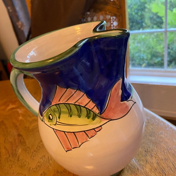 Fish Pitcher - Etsy