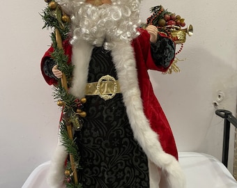 Santa Claus for Tree Topper - Etsy