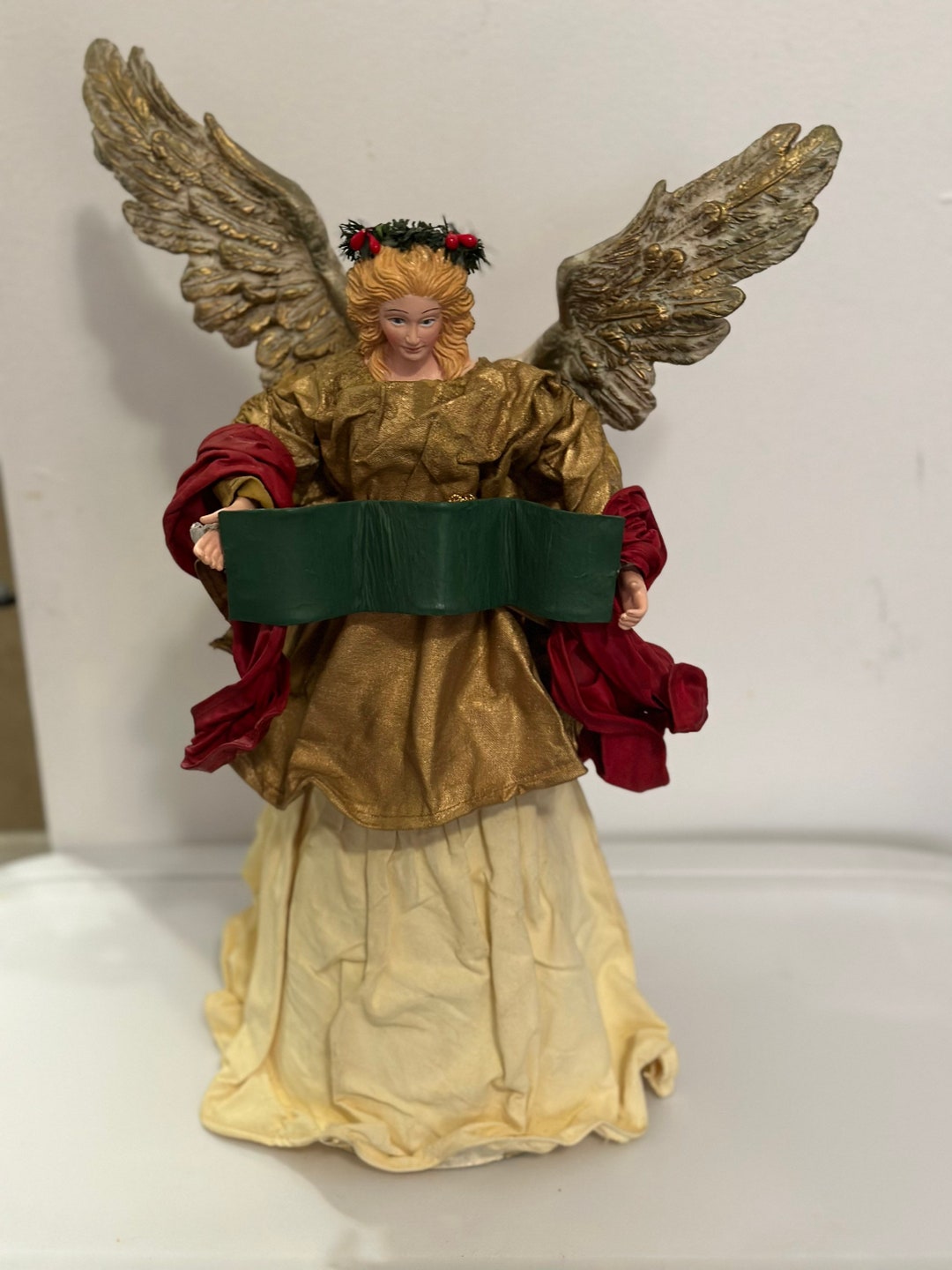 Vintage Angel Tree Topper - Etsy