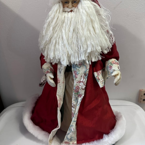 Santa Tree Topper - Etsy