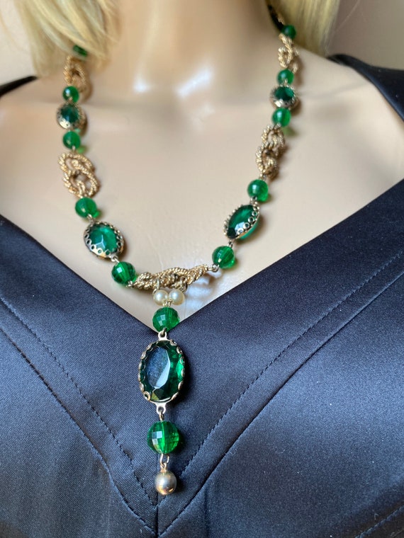 vintage 60s necklace - Gem