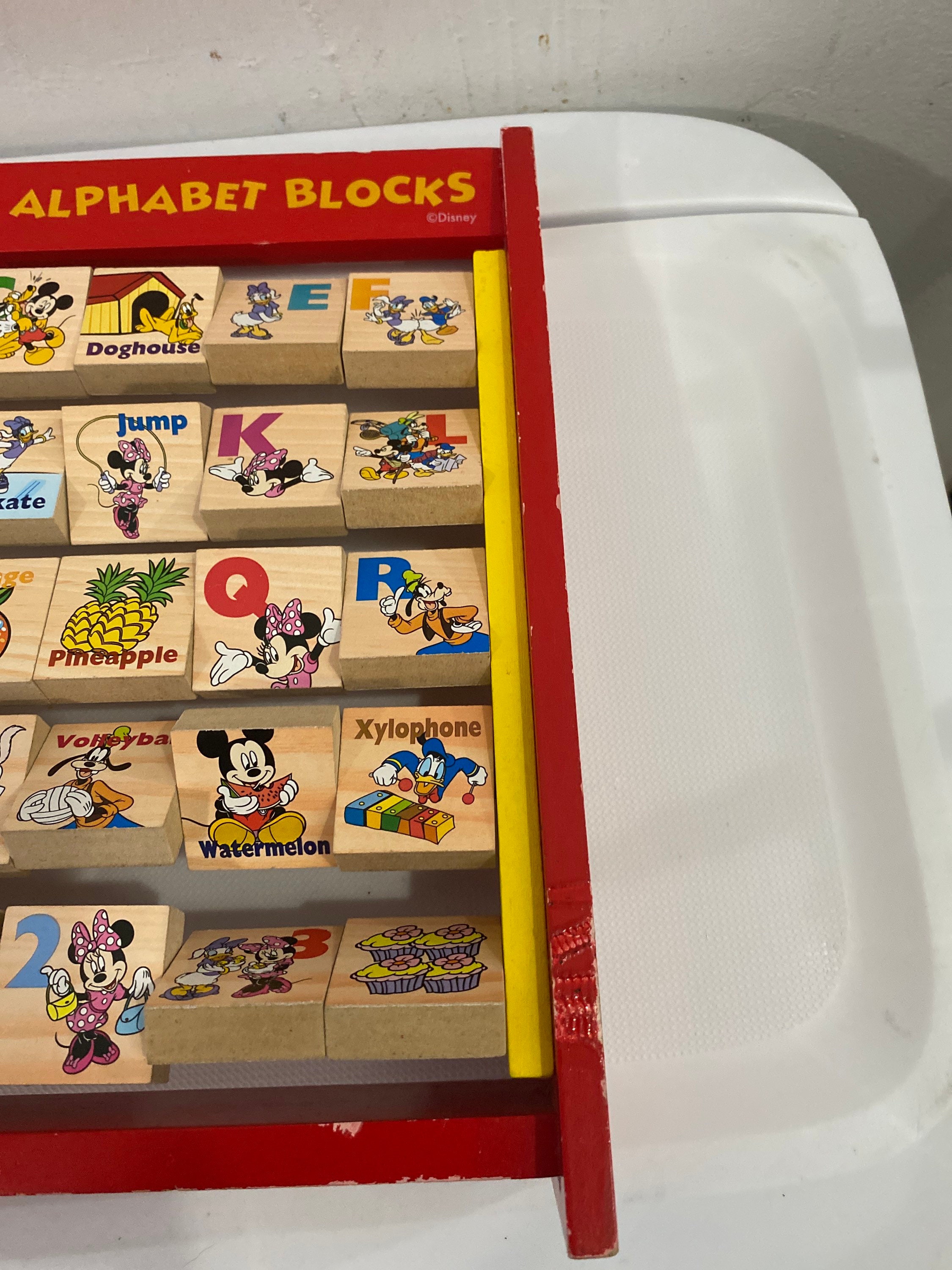 Vintage Mickey Mouse Alphabet Game - Etsy