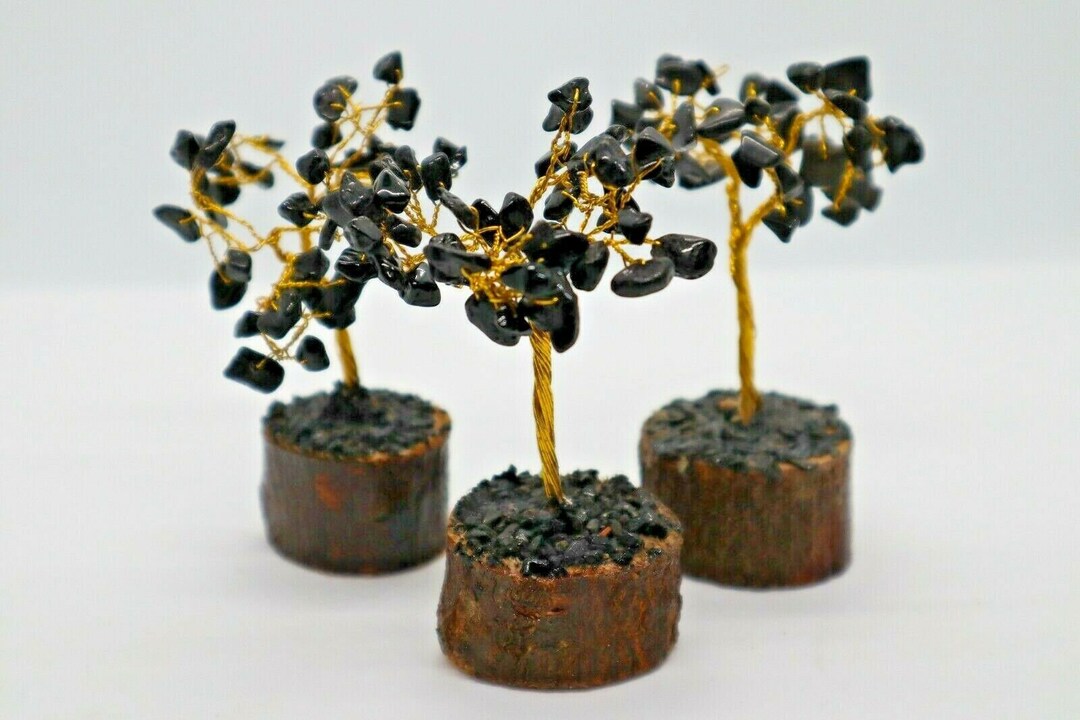 Natural Raw Tourmaline Crystal Tree of Life Black Tourmaline - Etsy