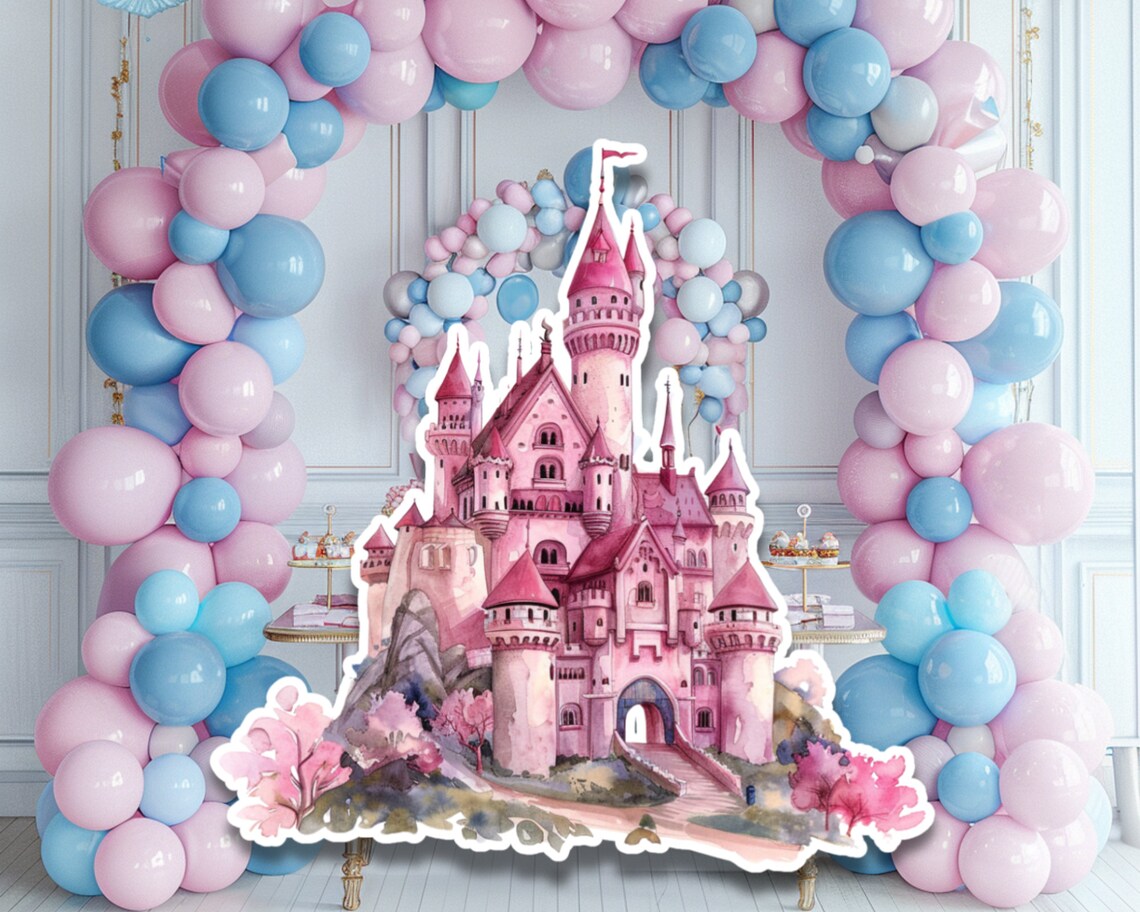 Big Decor Castle Cutout, Castle Birthday, Castle Party Prop, Castle ...