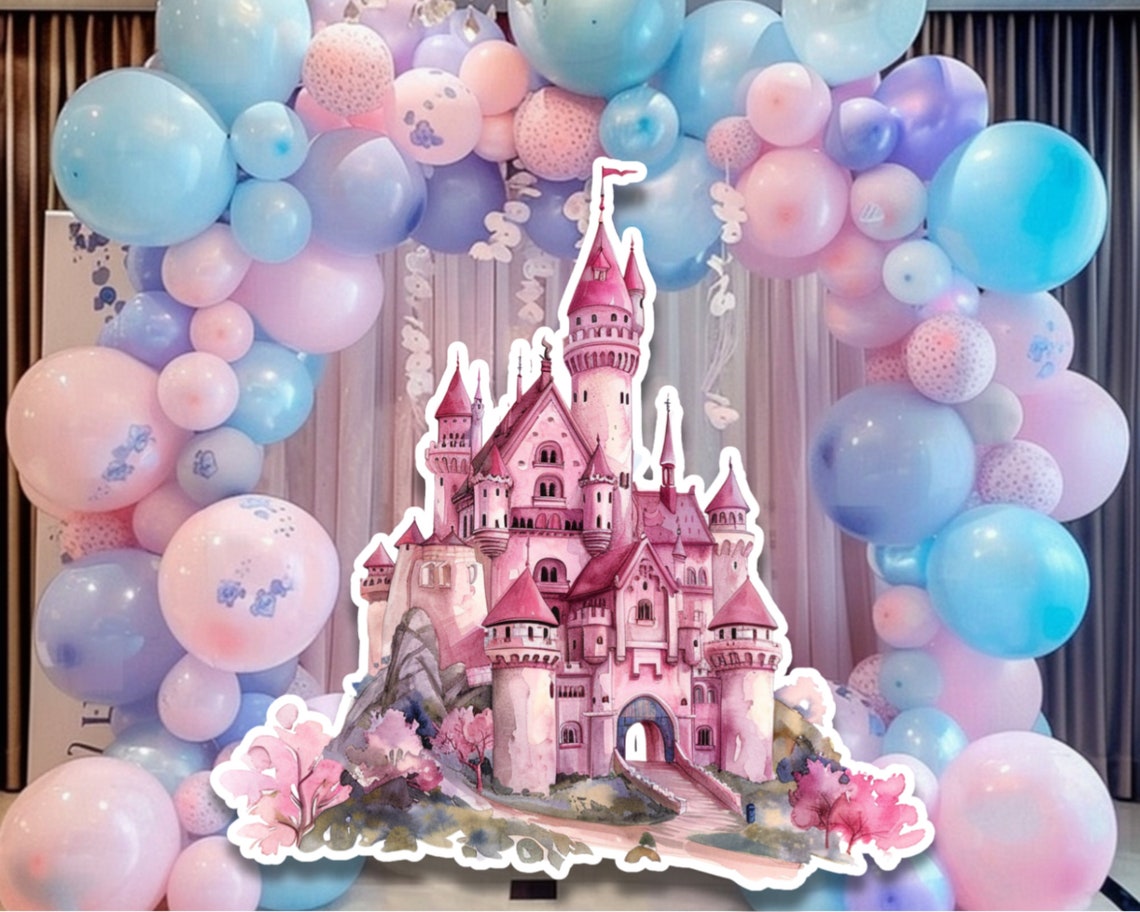 Big Decor Castle Cutout, Castle Birthday, Castle Party Prop, Castle ...
