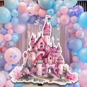 Big Decor Castle Cutout, Castle Birthday, Castle Party Prop, Castle ...