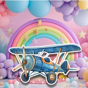 Airplane Big Decor Cutout, Airplane Birthday, Airplane Party Prop ...