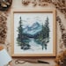 Daisy Landscape Cross Stitch Pattern, Daisy Flower Stitch Kit, Cross ...