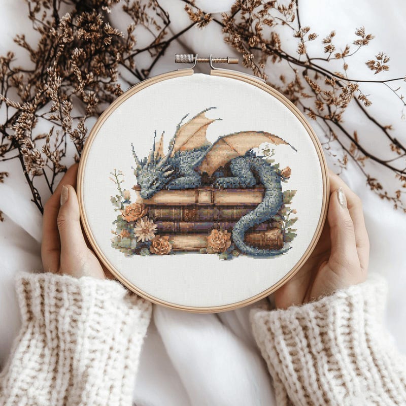 Dragon Cross Stitch Pattern - Etsy